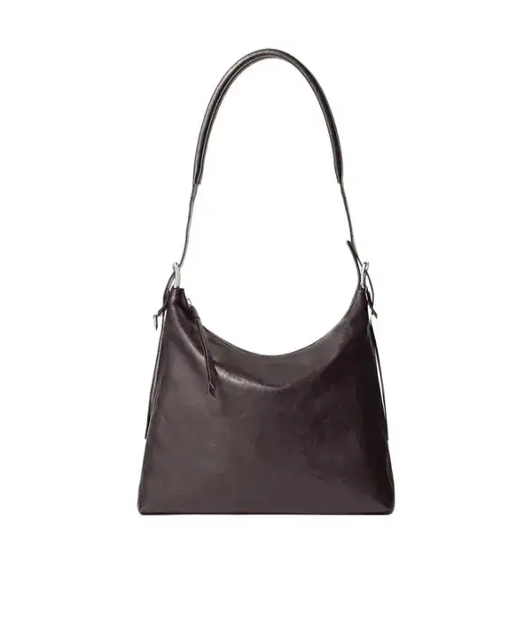 Lemaire Belted Hobo Small Bag - Dark Chocolate - 25% Off